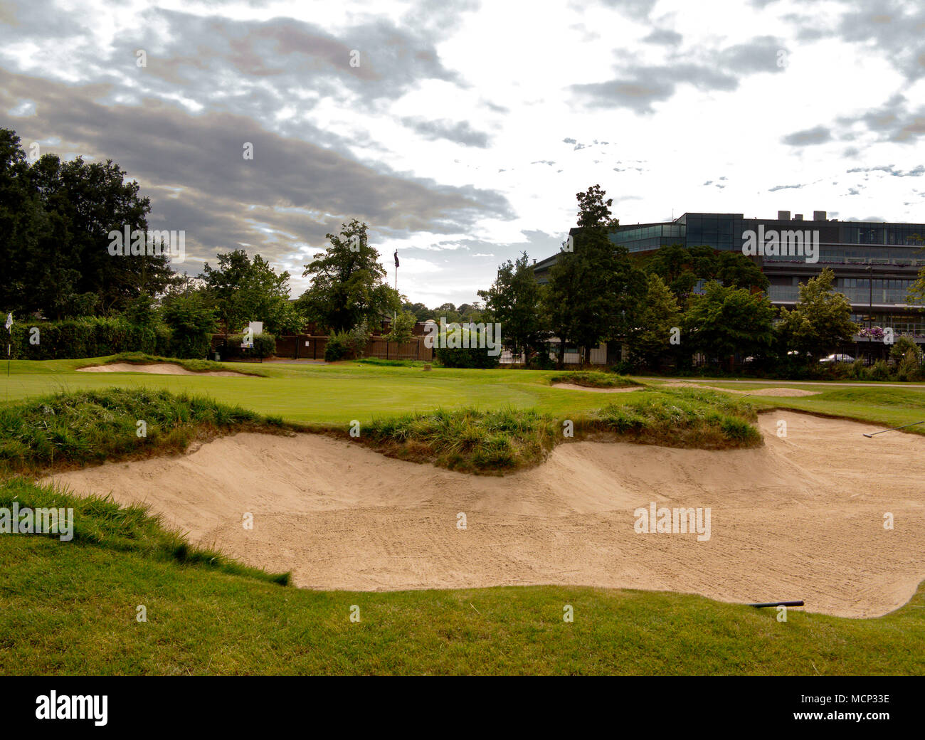 Wimbledon, London SW19 April 17th 2018 Wimbledon Park Golf Course and ...