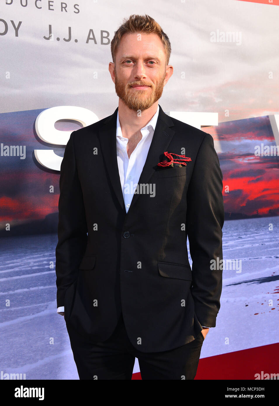 Los Angeles, USA. 16th Apr, 2018. Neil Jaackson arrives for the ...