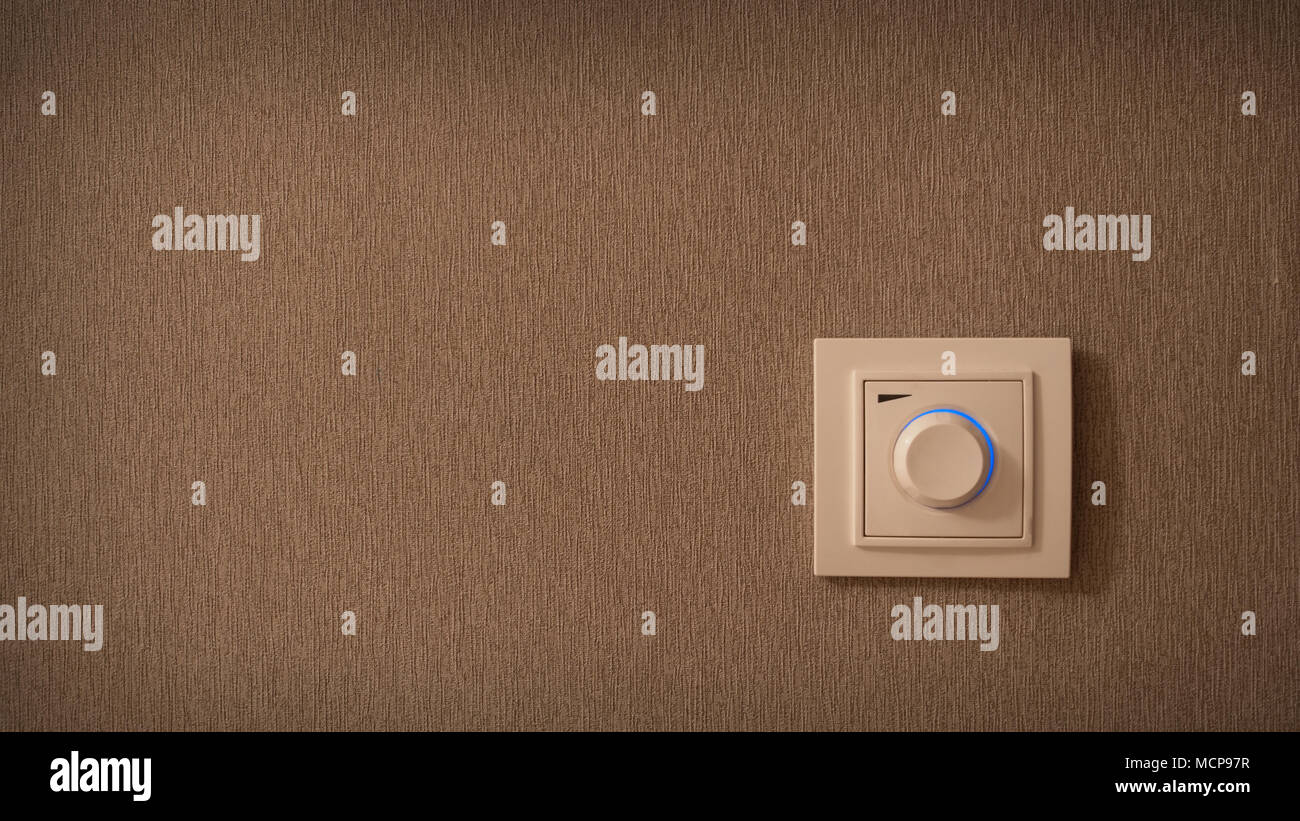 Round light switch hi-res stock photography and images - Alamy