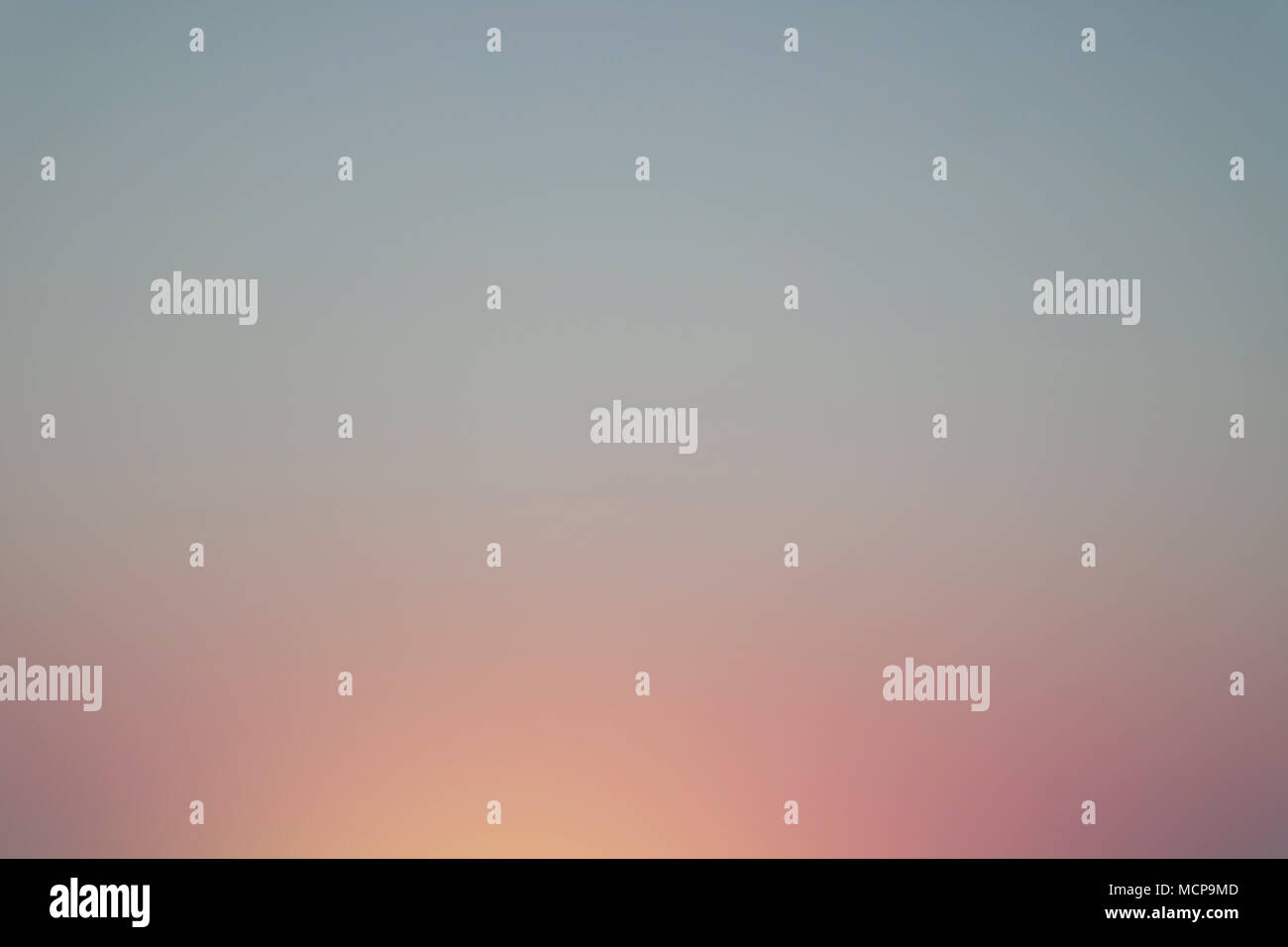 Clear evening sky witouth clouds over ocean. Sky background or gradient ...