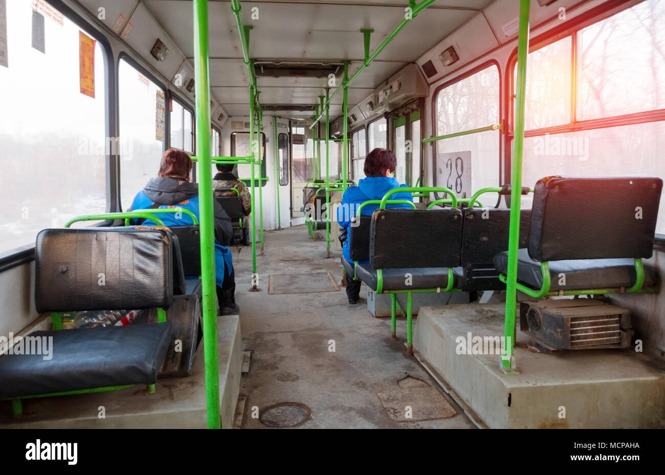 Russian bus hi-res stock photography and images - Alamy