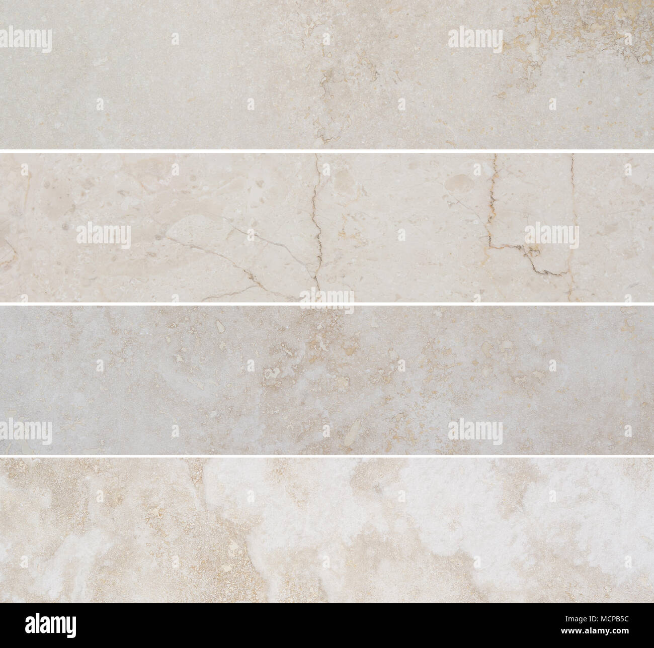Four different high quality marble with natural pattern. Marble texture ...