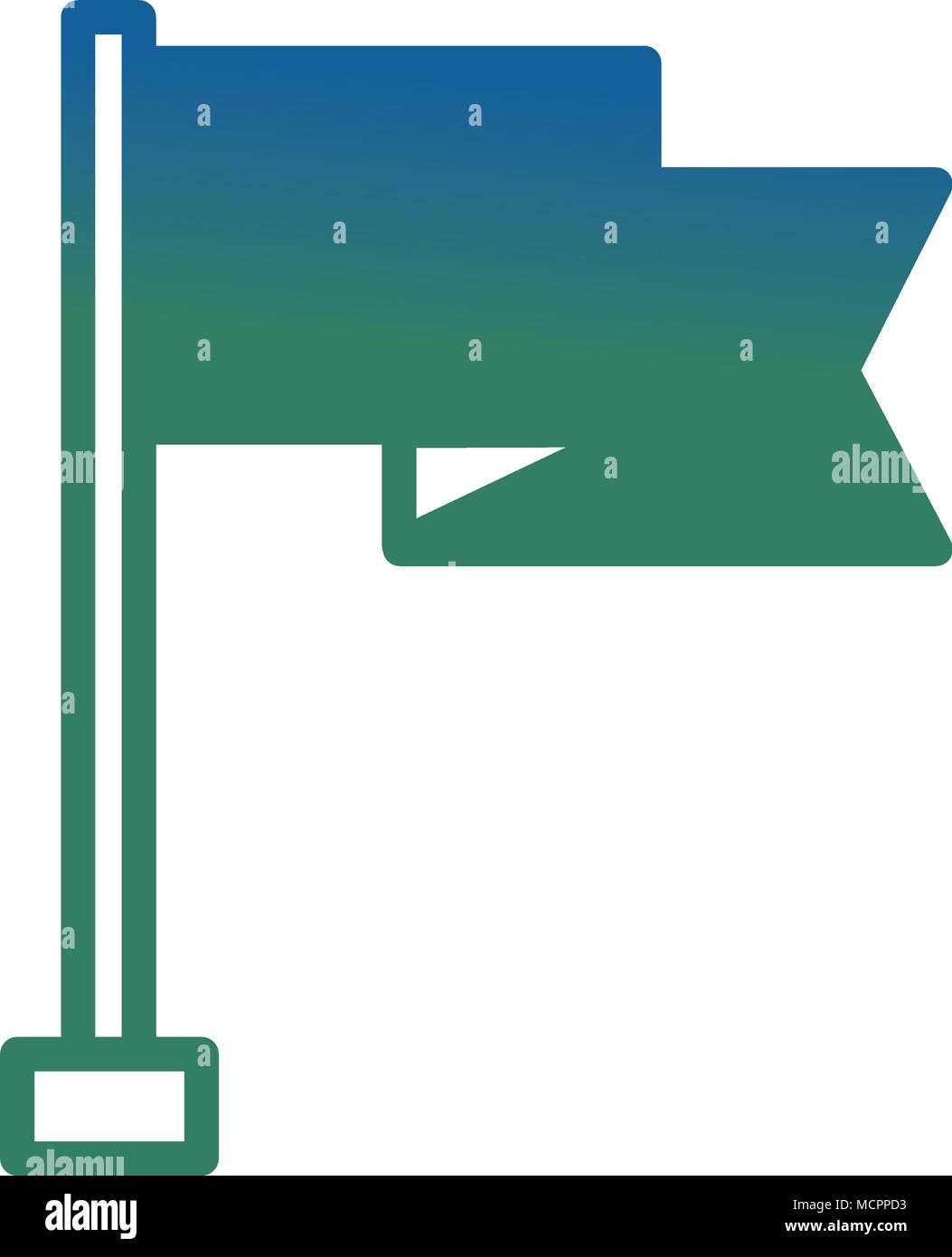 flag in stand winner success image Stock Vector Image & Art - Alamy