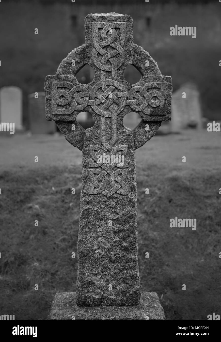 Celtic gravestone hi-res stock photography and images - Alamy