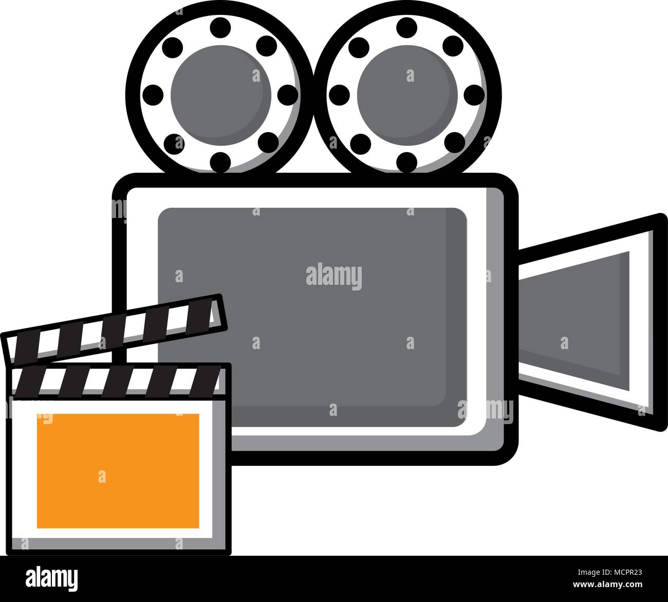 Clappboard Stock Vector Images - Alamy