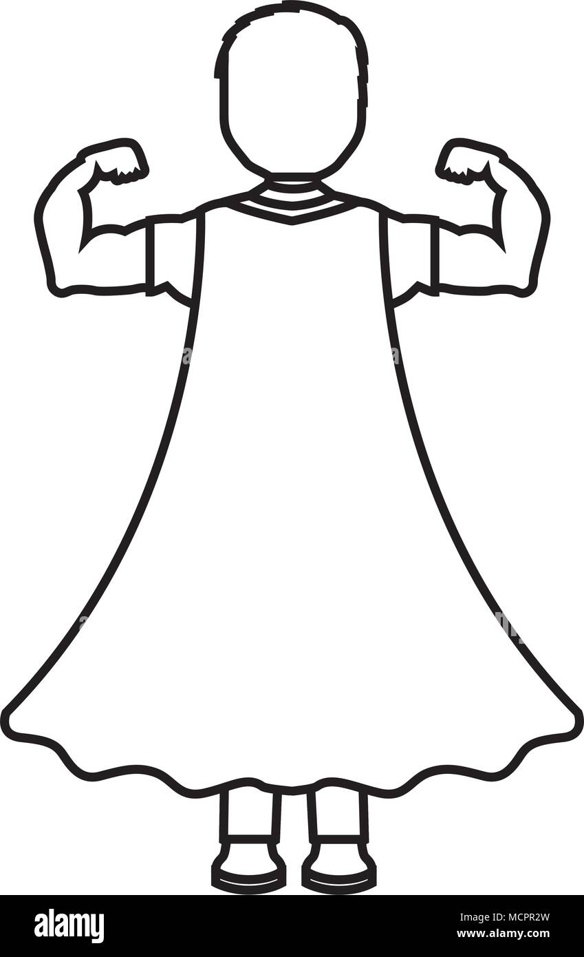 super hero back character Stock Vector Image & Art - Alamy