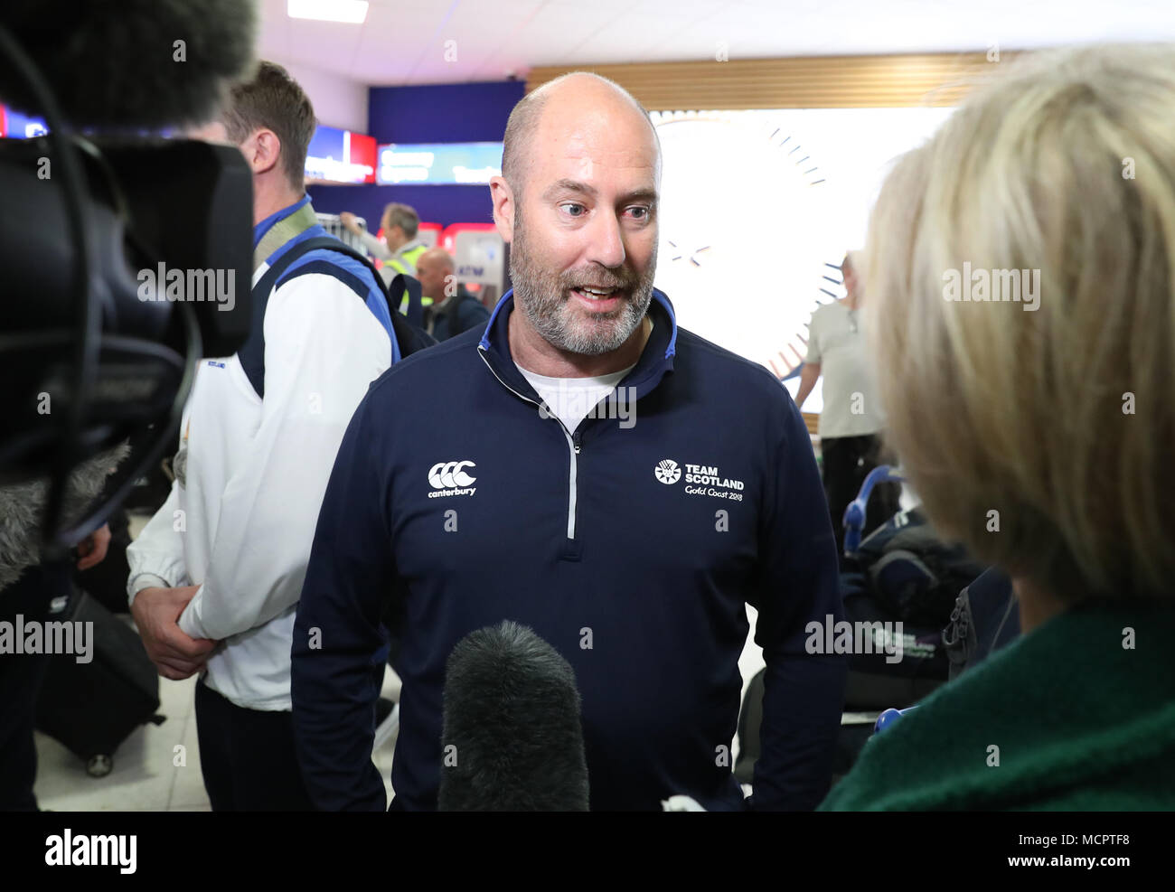 Chief executive of Commonwealth Games Scotland Jon Doig arrives at ...
