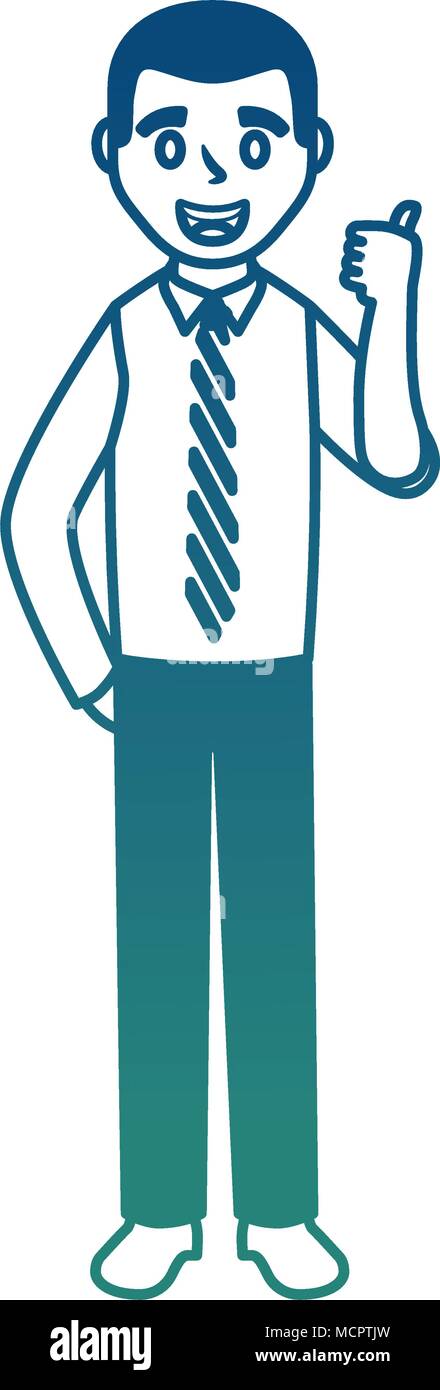 Shot happy businessman wearing Stock Vector Images - Alamy