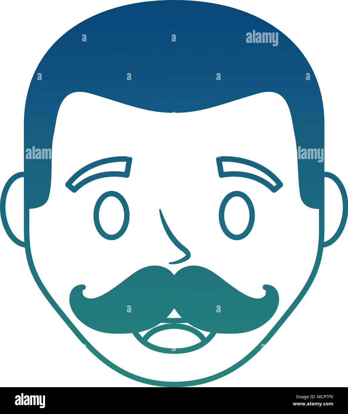 happy face man character avatar Stock Vector Image & Art - Alamy