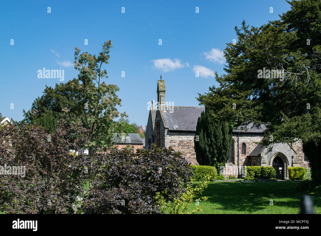 St Asaph, North Wales, UK Stock Photo - Alamy