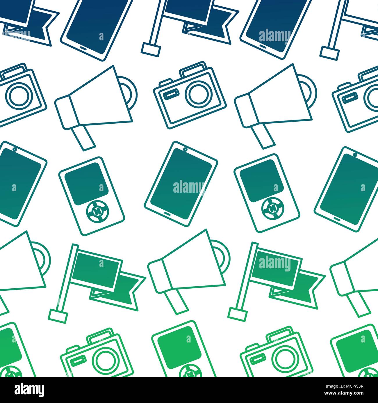 Media player devices Stock Vector Images - Alamy