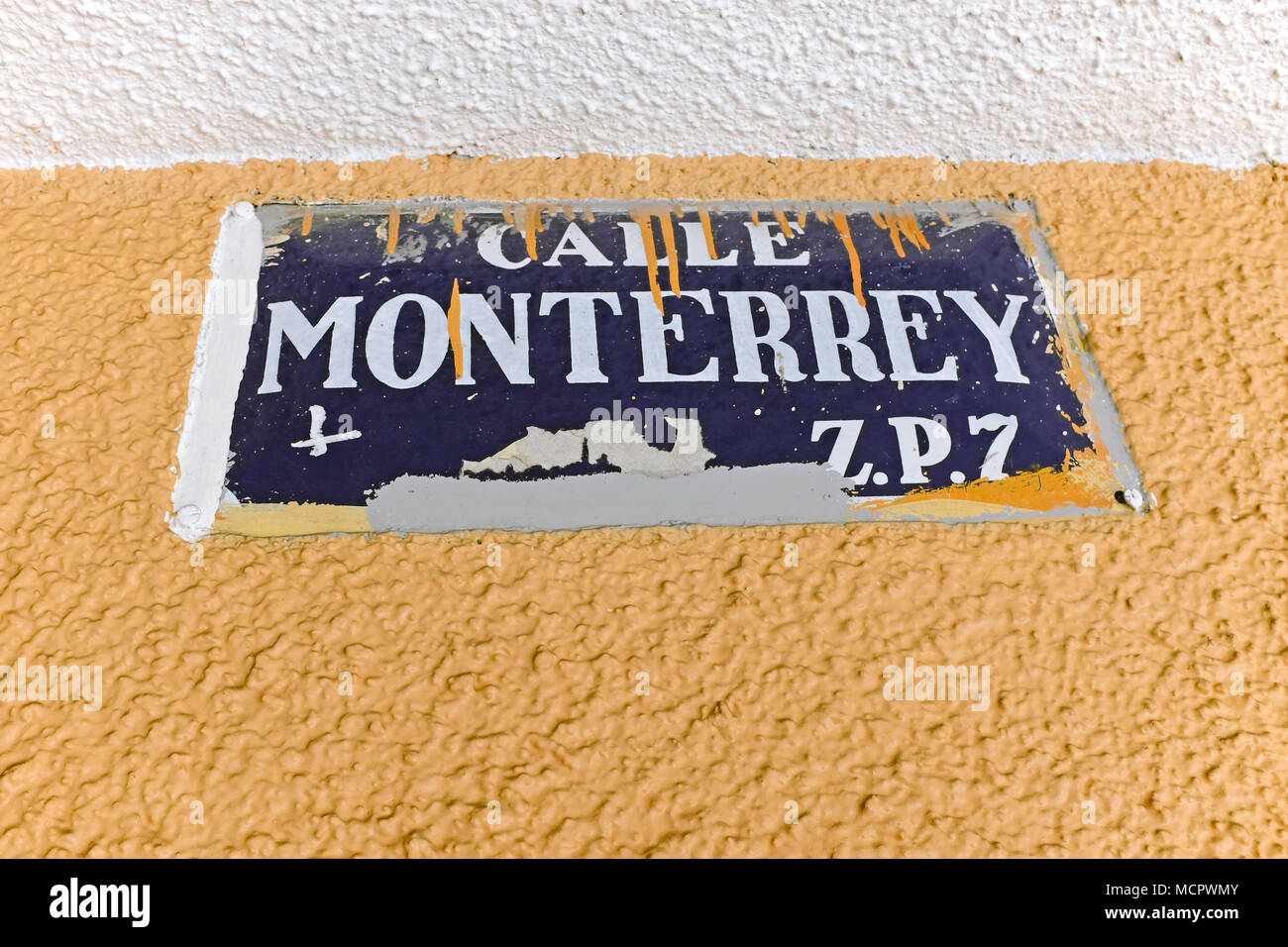 Calle monterrey mexico city hi-res stock photography and images - Alamy