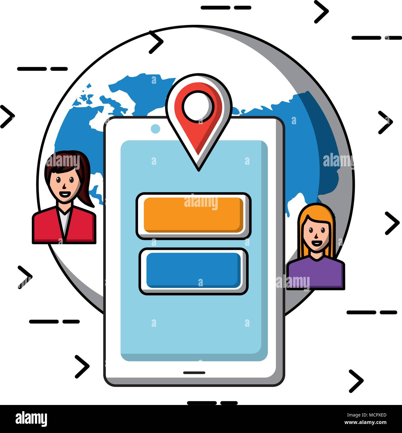 social media card Stock Vector Image & Art - Alamy