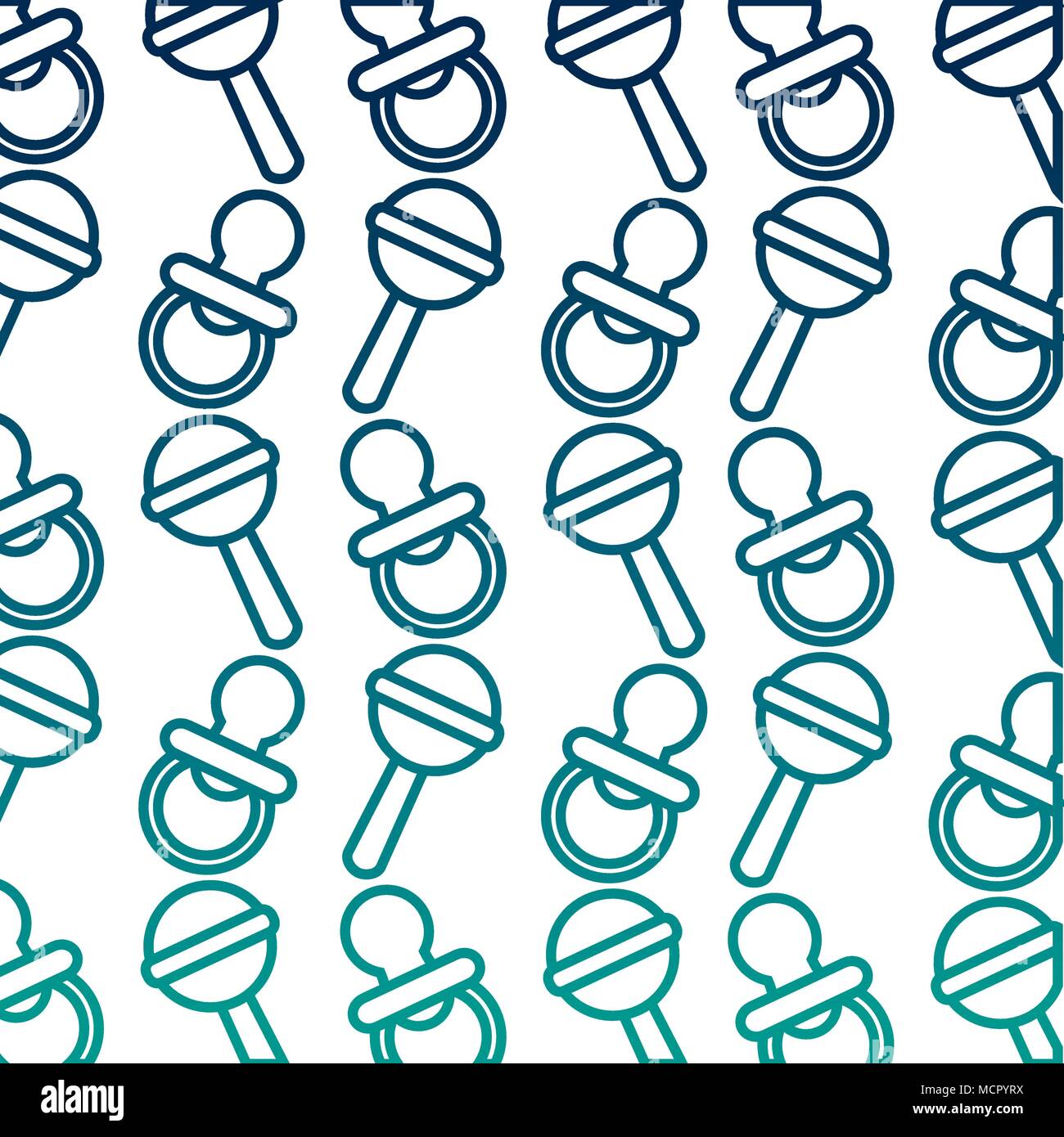 Child pacifiers Stock Vector Images - Alamy