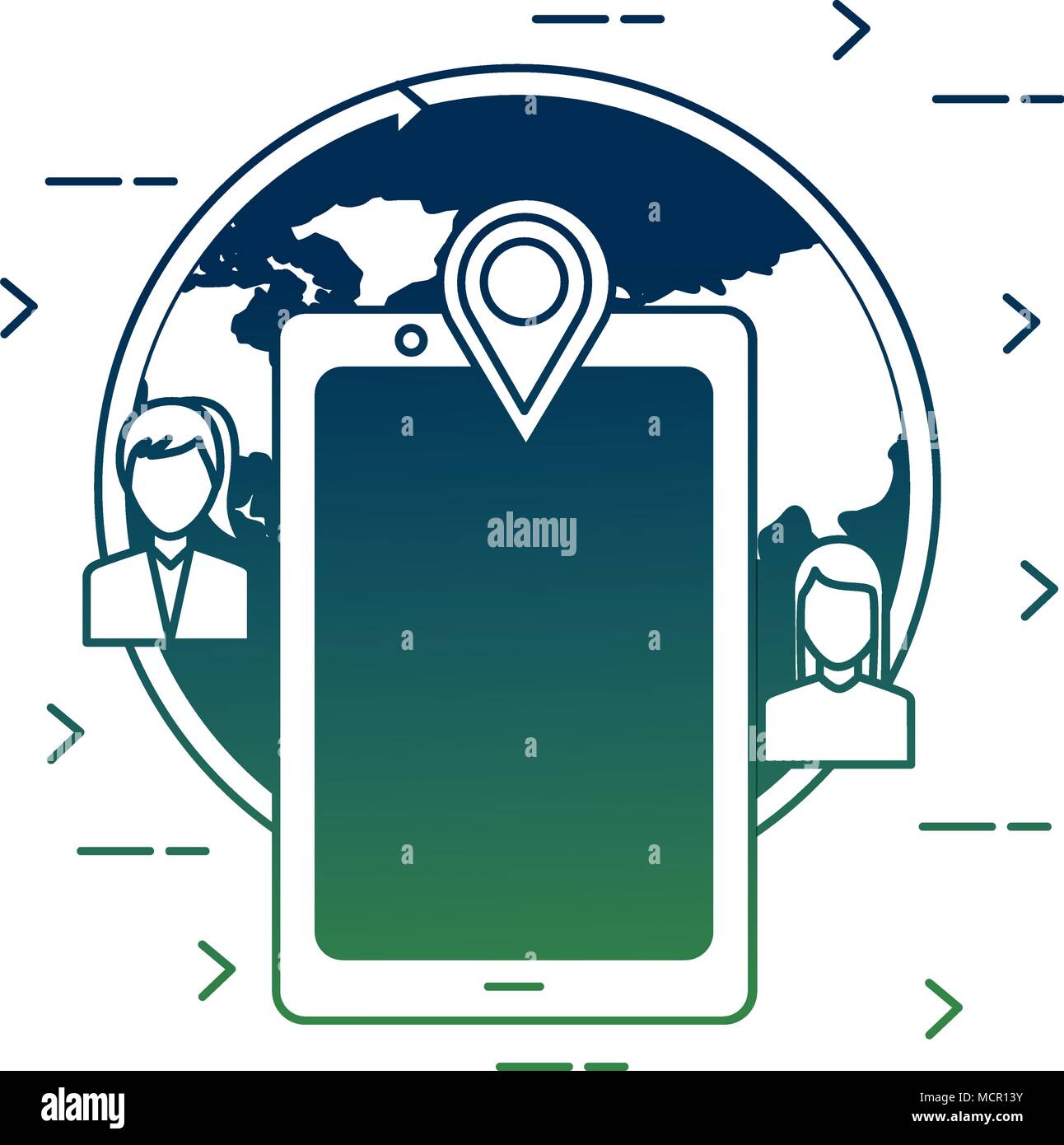 social media card Stock Vector Image & Art - Alamy