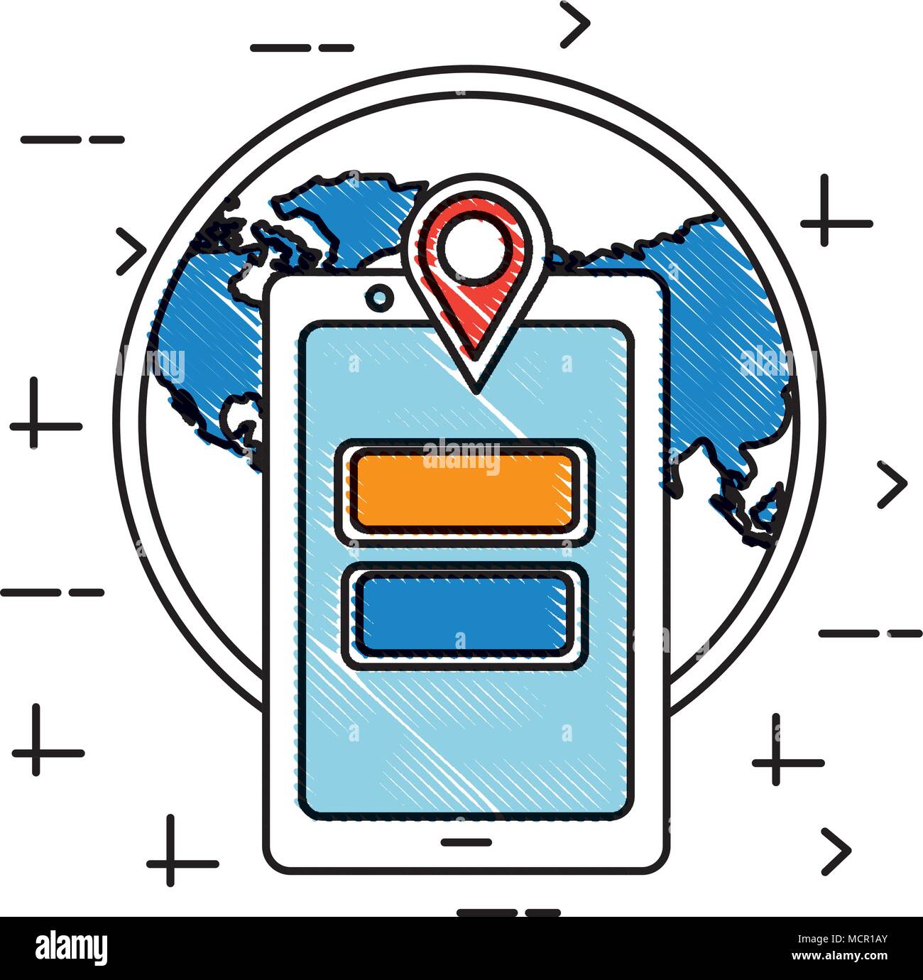 social media card Stock Vector Image & Art - Alamy