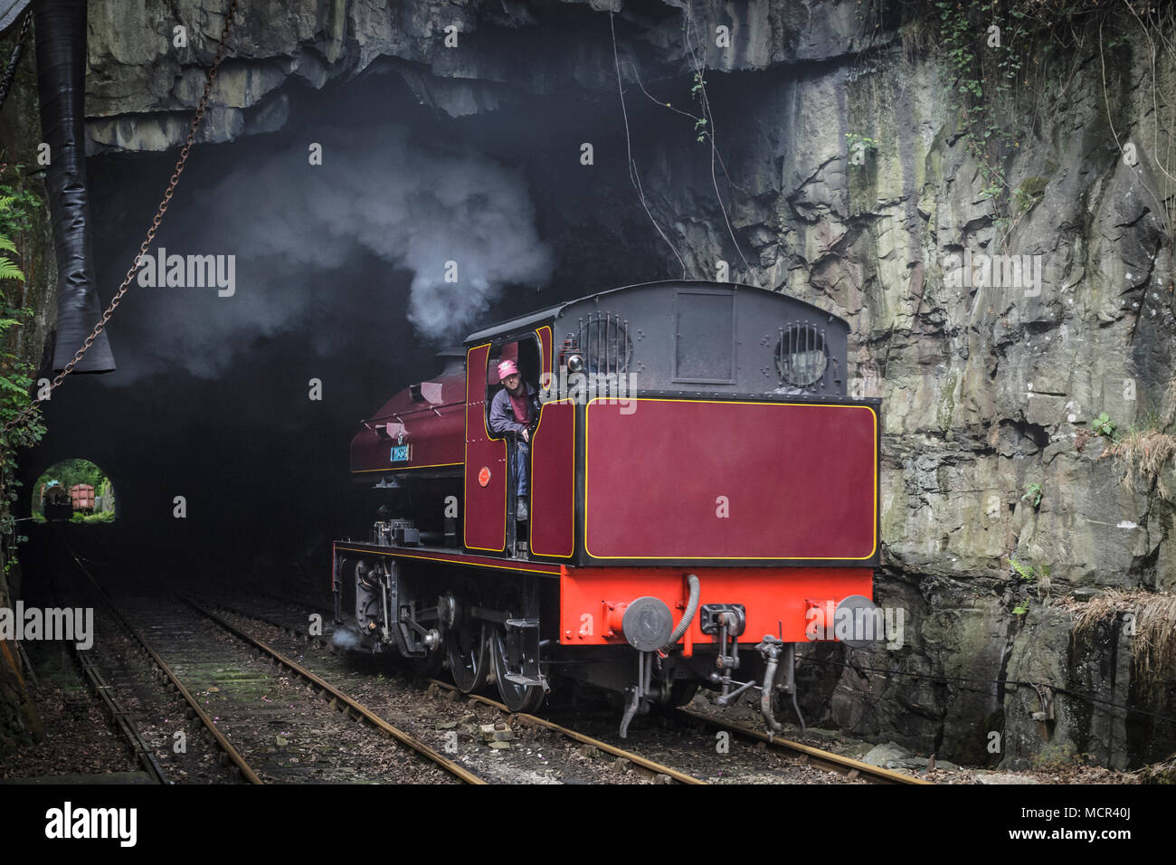 Steam engine at Lakeside Station on the Lakeside and Haverthwaite ...