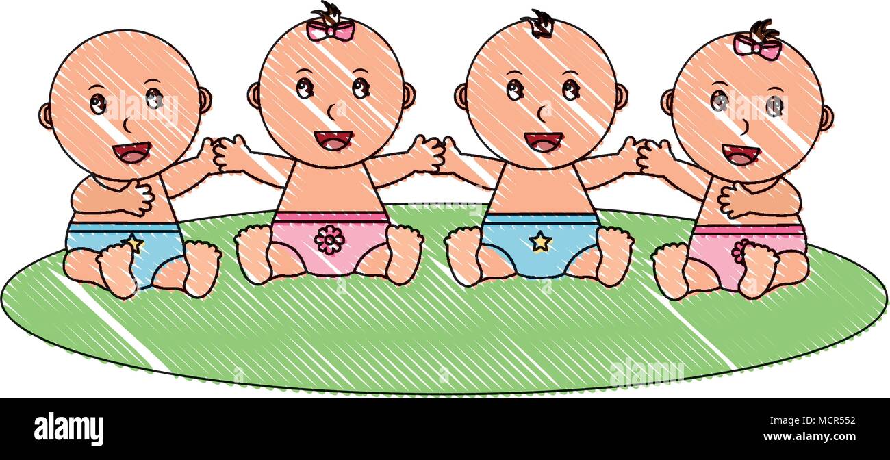 group of babys characters Stock Vector Image & Art - Alamy
