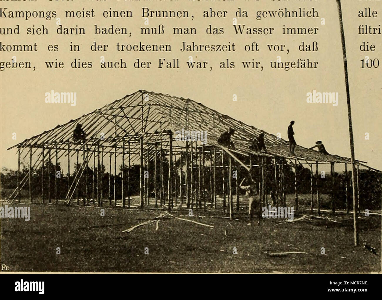 . Fig. 14. Das Wohnhaus im Bau Stock Photo - Alamy