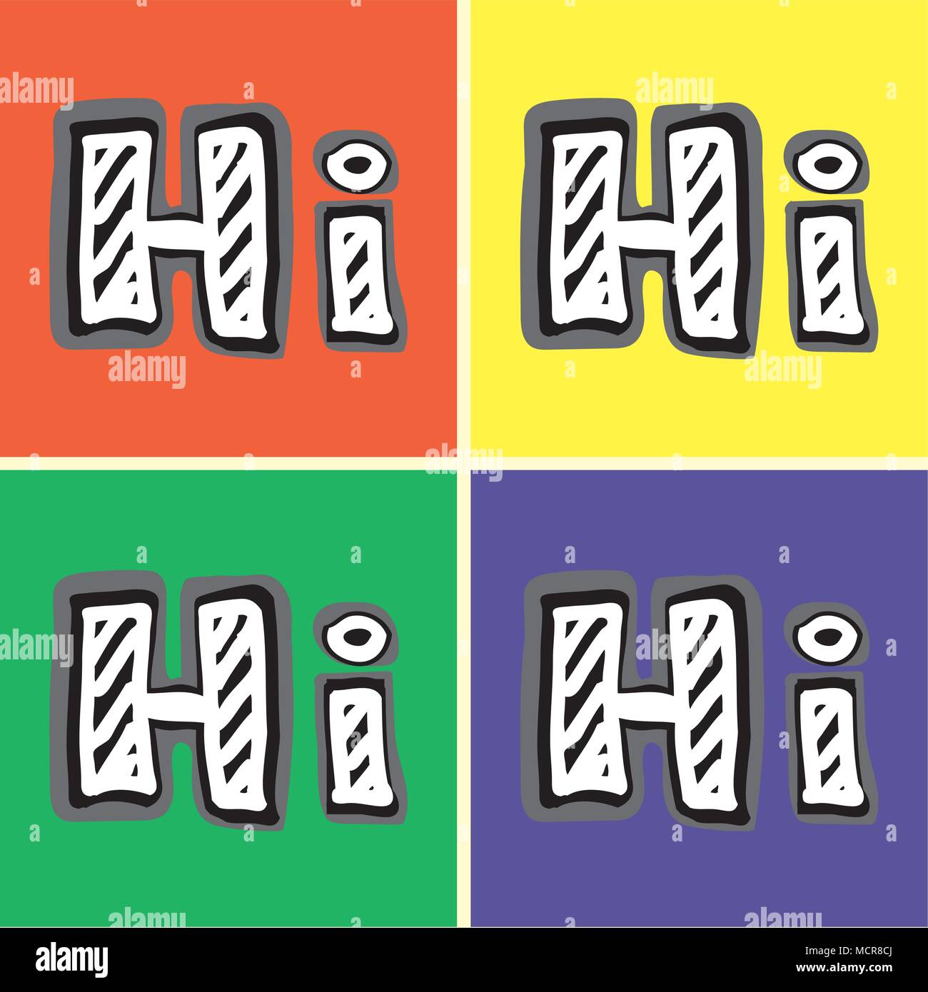 Different greeting cards Stock Vector Images - Alamy