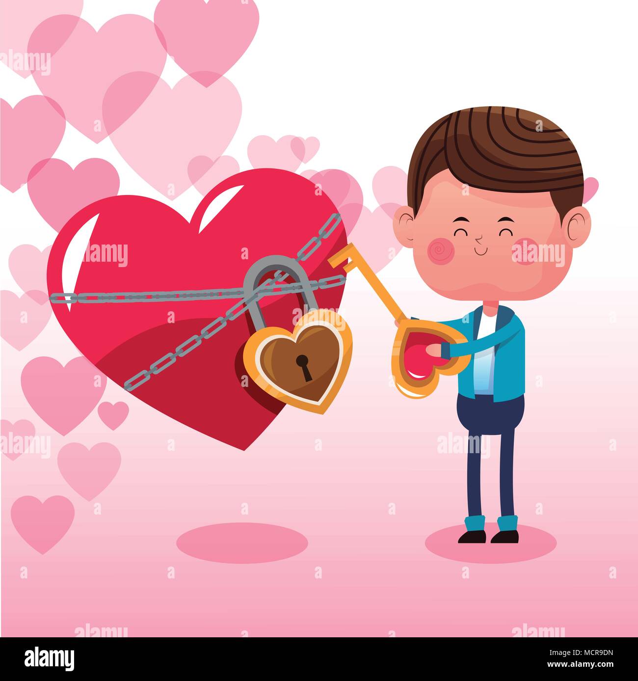 Cute couple in love cartoons Stock Vector Image & Art - Alamy