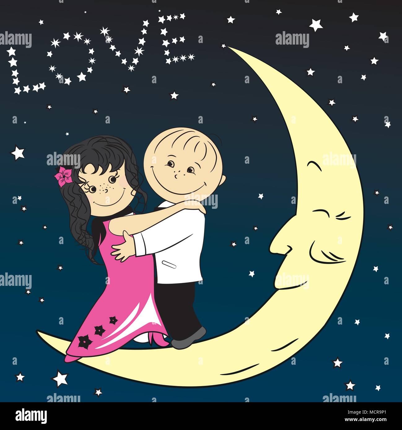 Dance give me your hand Stock Vector Images - Alamy