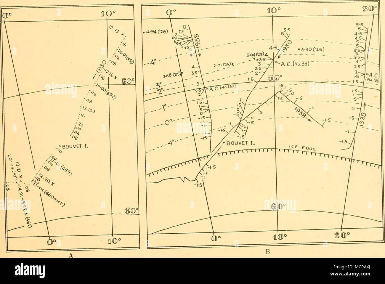 Chart of the ships movement hi-res stock photography and images - Alamy