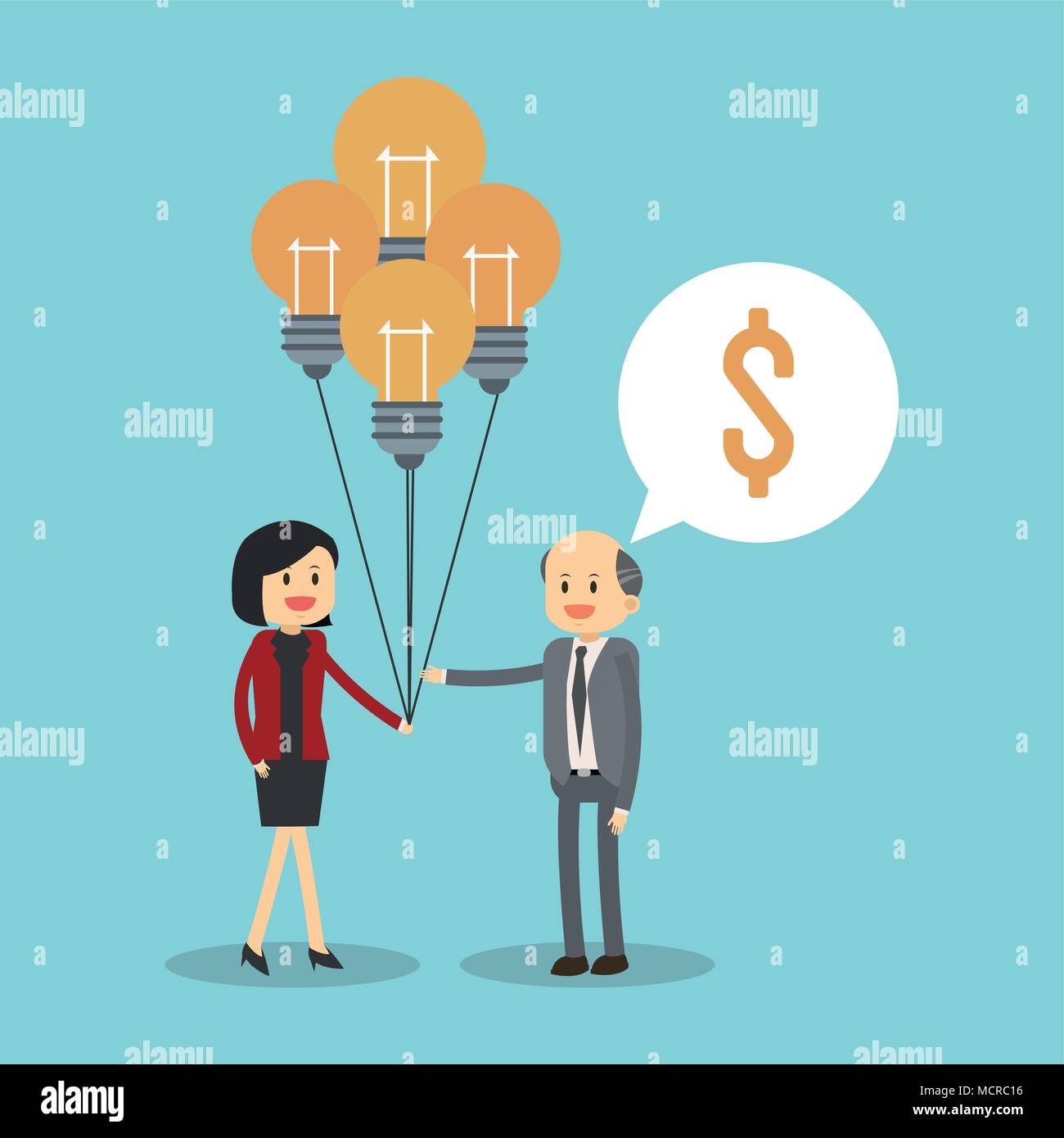 Business teamwork cartoon Stock Vector Image & Art - Alamy