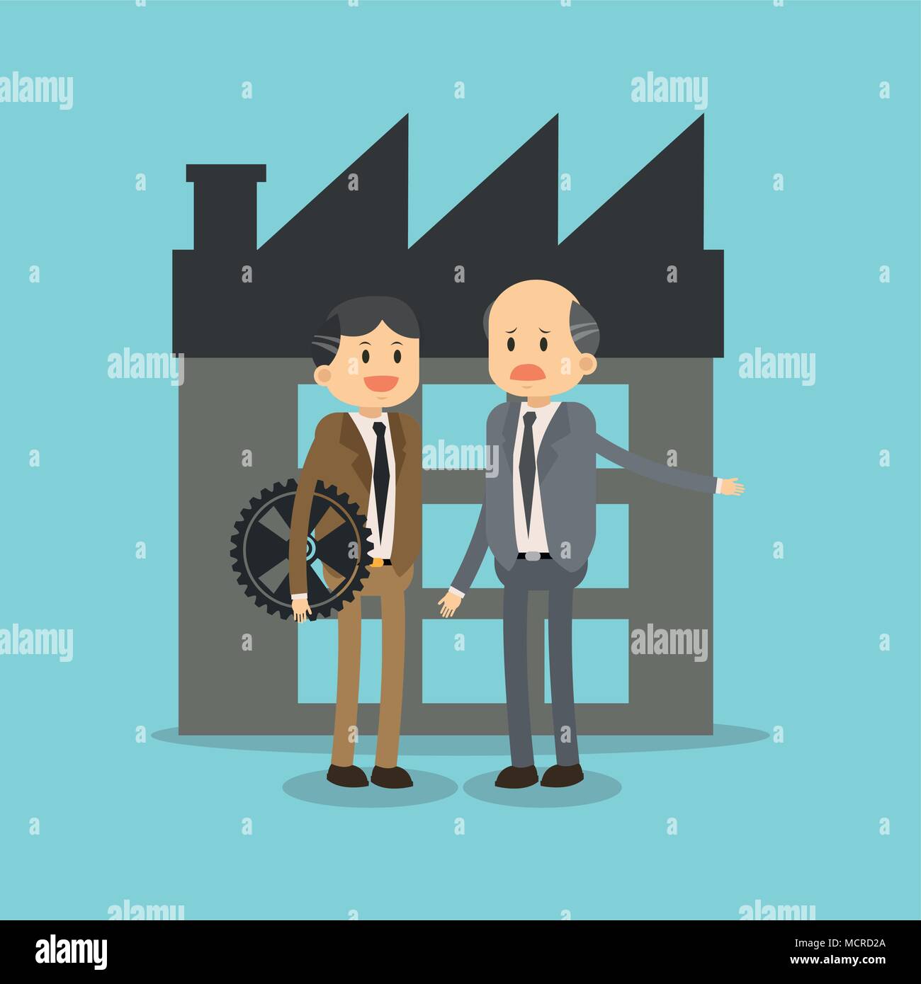 Business teamwork cartoon Stock Vector Image & Art - Alamy