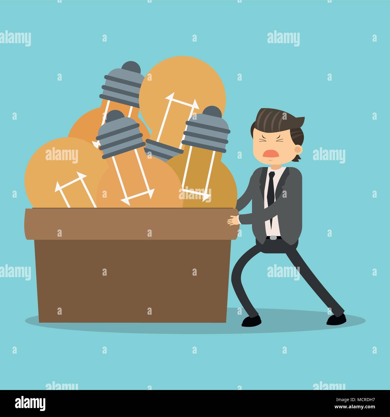 Business teamwork cartoon Stock Vector Image & Art - Alamy