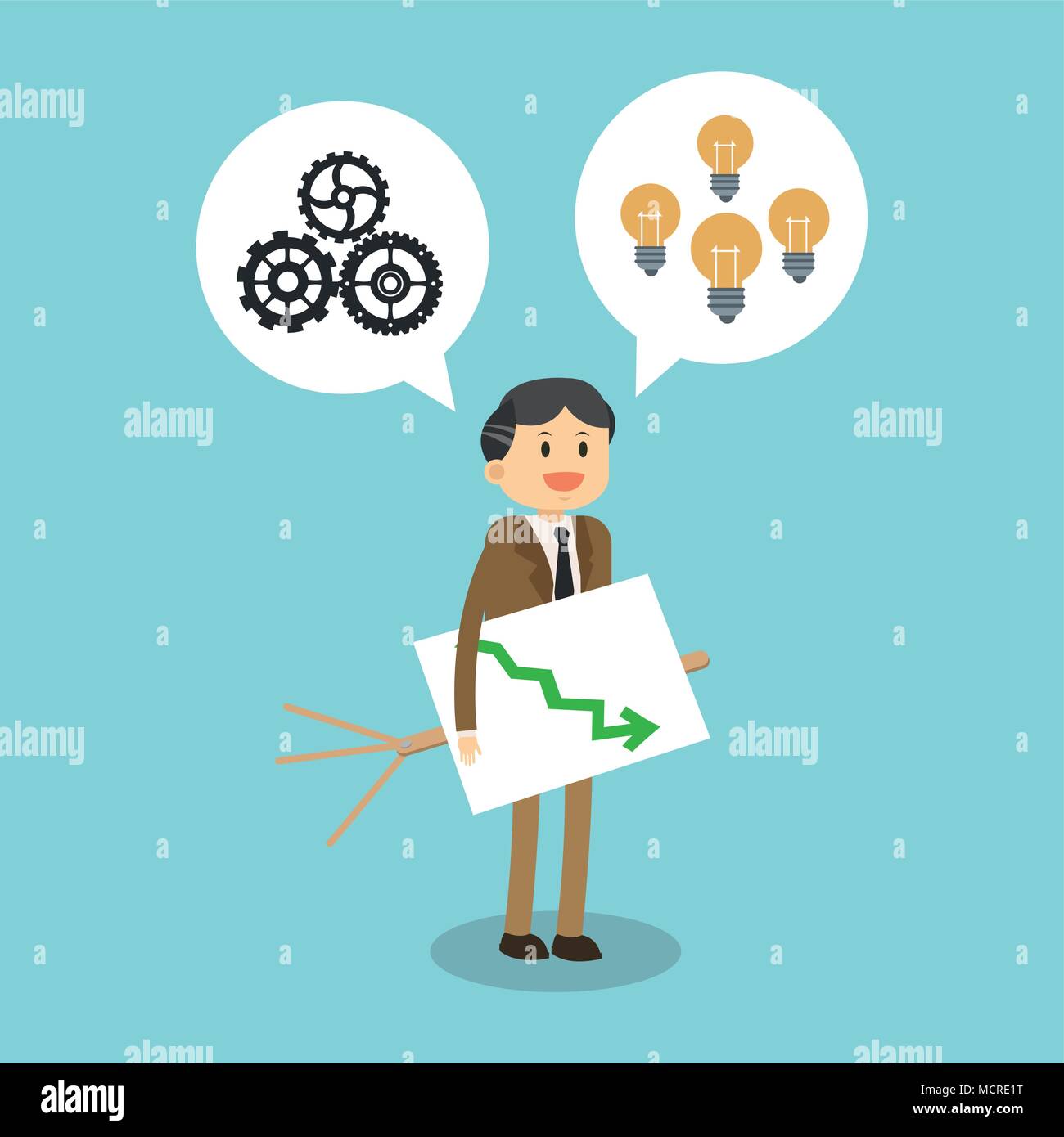 Business teamwork cartoon Stock Vector Image & Art - Alamy