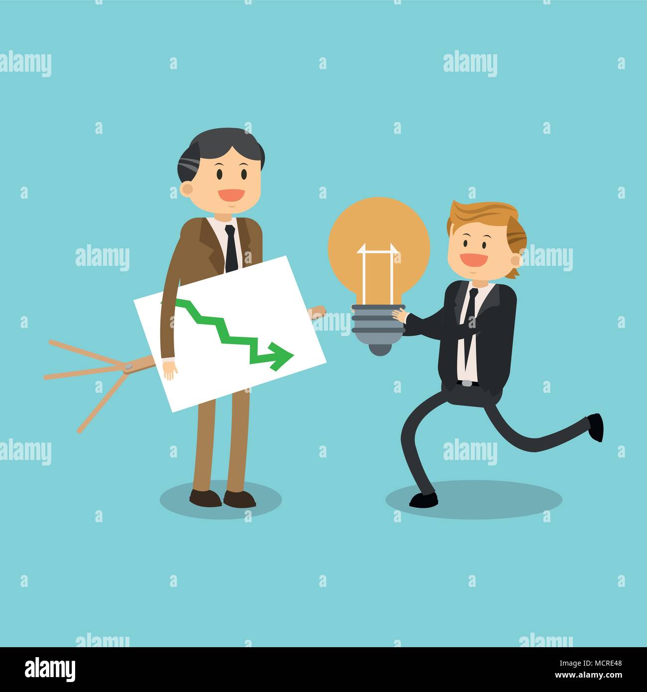 Business teamwork cartoon Stock Vector Image & Art - Alamy