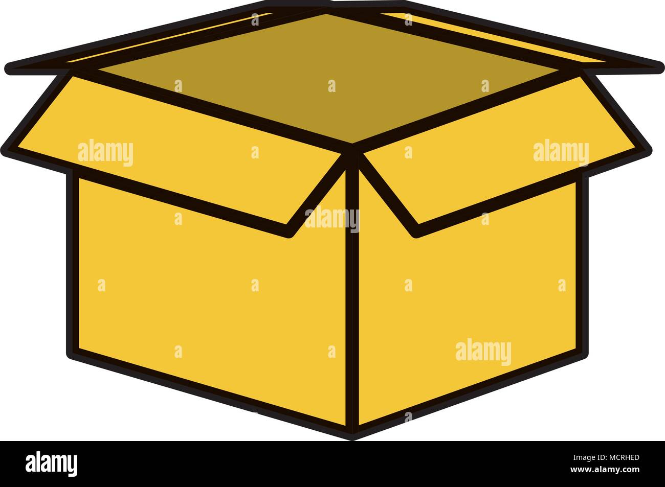 Open box delivery innovation hi-res stock photography and images - Alamy