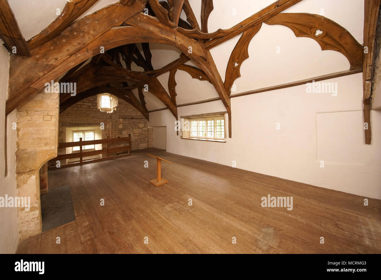 Fiddleford Manor inside and out Stock Photo - Alamy