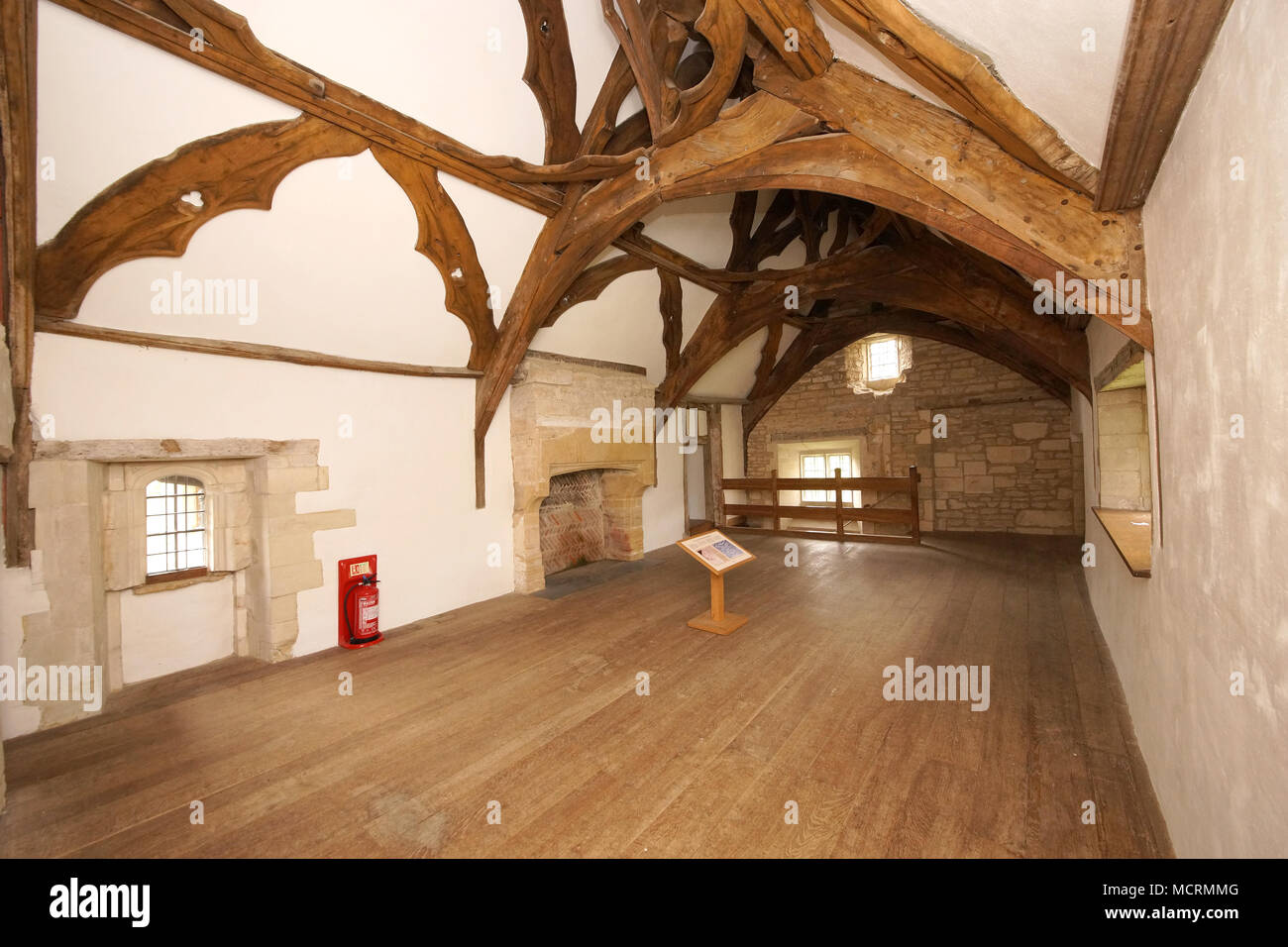 Fiddleford Manor inside and out Stock Photo - Alamy