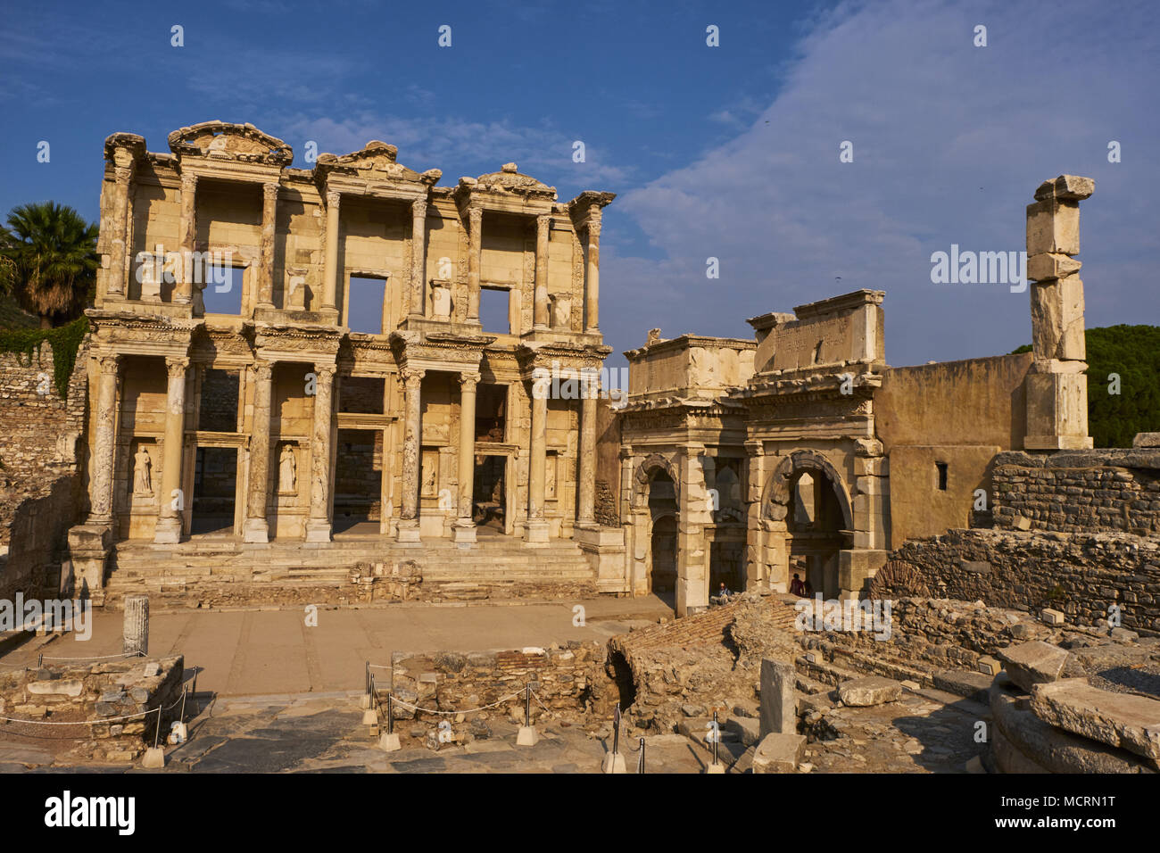 Turkey, Izmir province, Selcuk city, archaeological site of Ephesus ...
