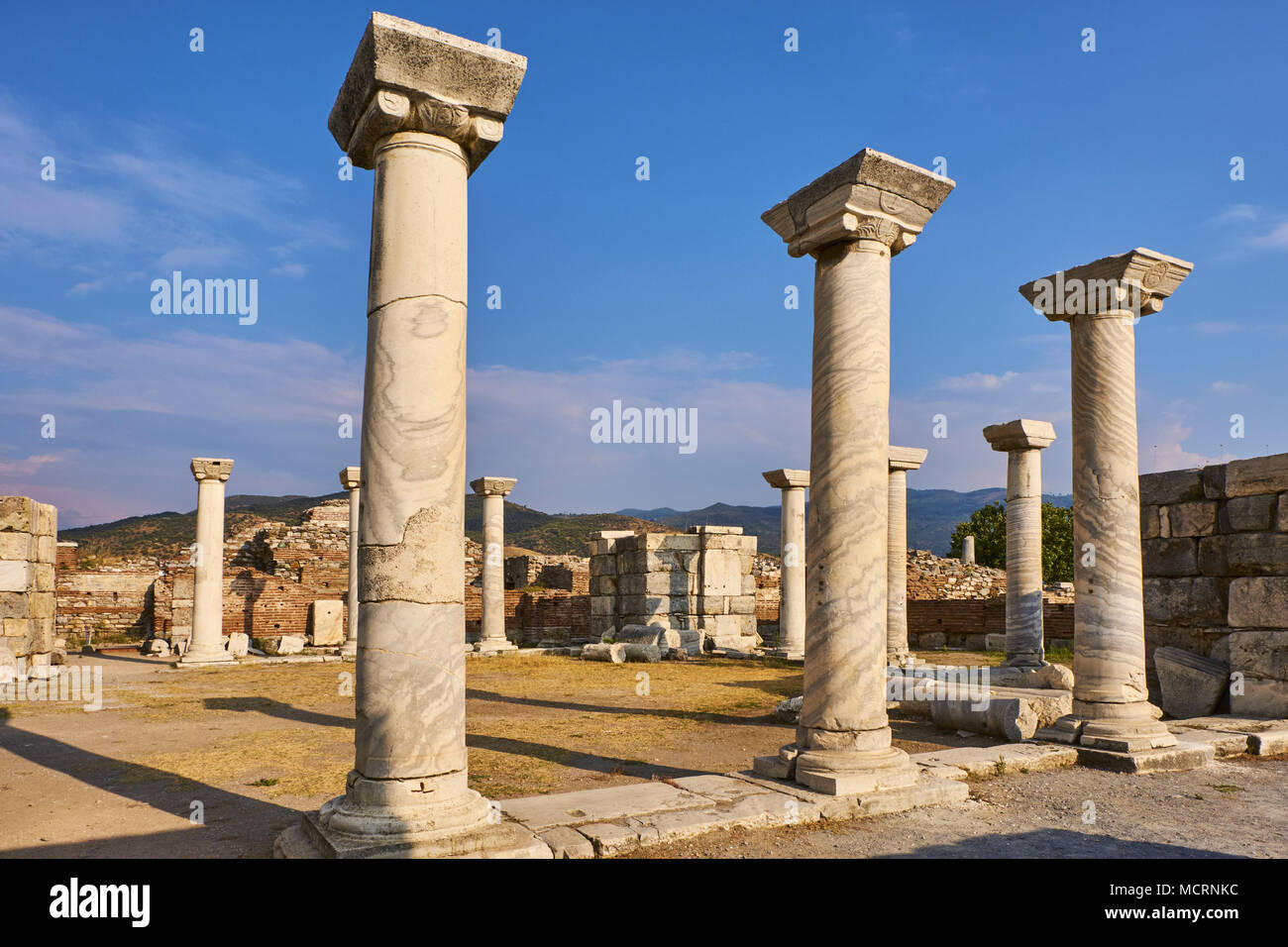 Turkey, Izmir province, Selcuk city, archaeological site of Ephesus ...