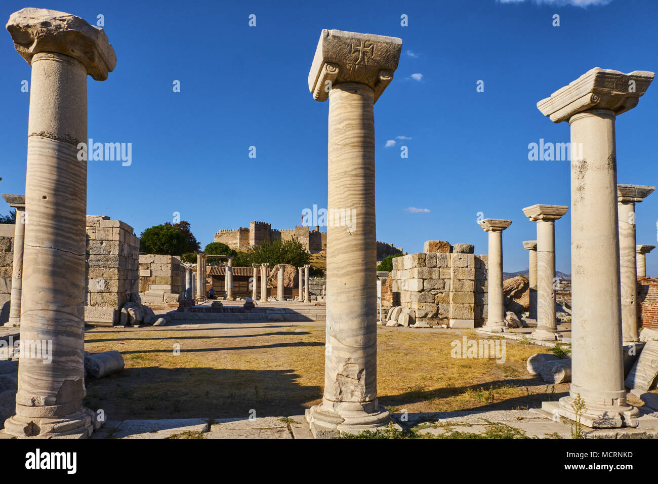 Turkey, Izmir province, Selcuk city, archaeological site of Ephesus ...
