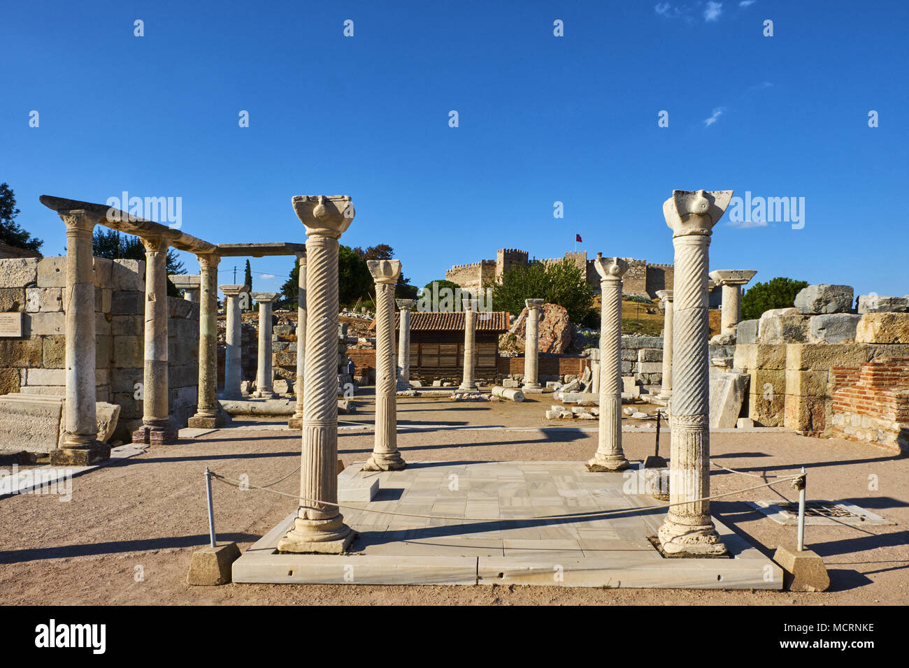 Turkey, Izmir province, Selcuk city, archaeological site of Ephesus ...