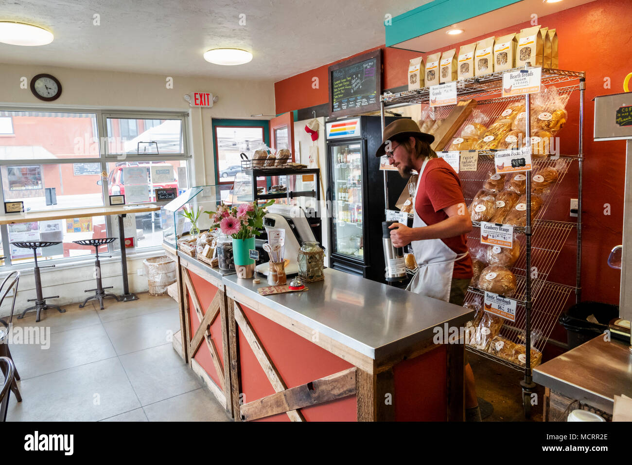 Little Red Hen; bakery; Salida; Colorado; USA Stock Photo - Alamy