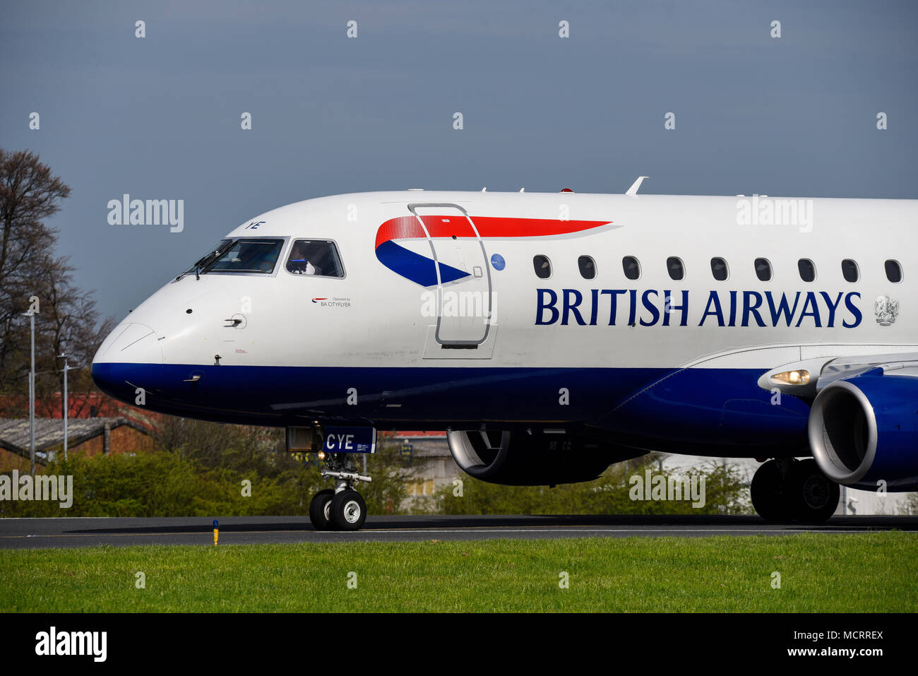 Ba aircraft on runway hi-res stock photography and images - Alamy