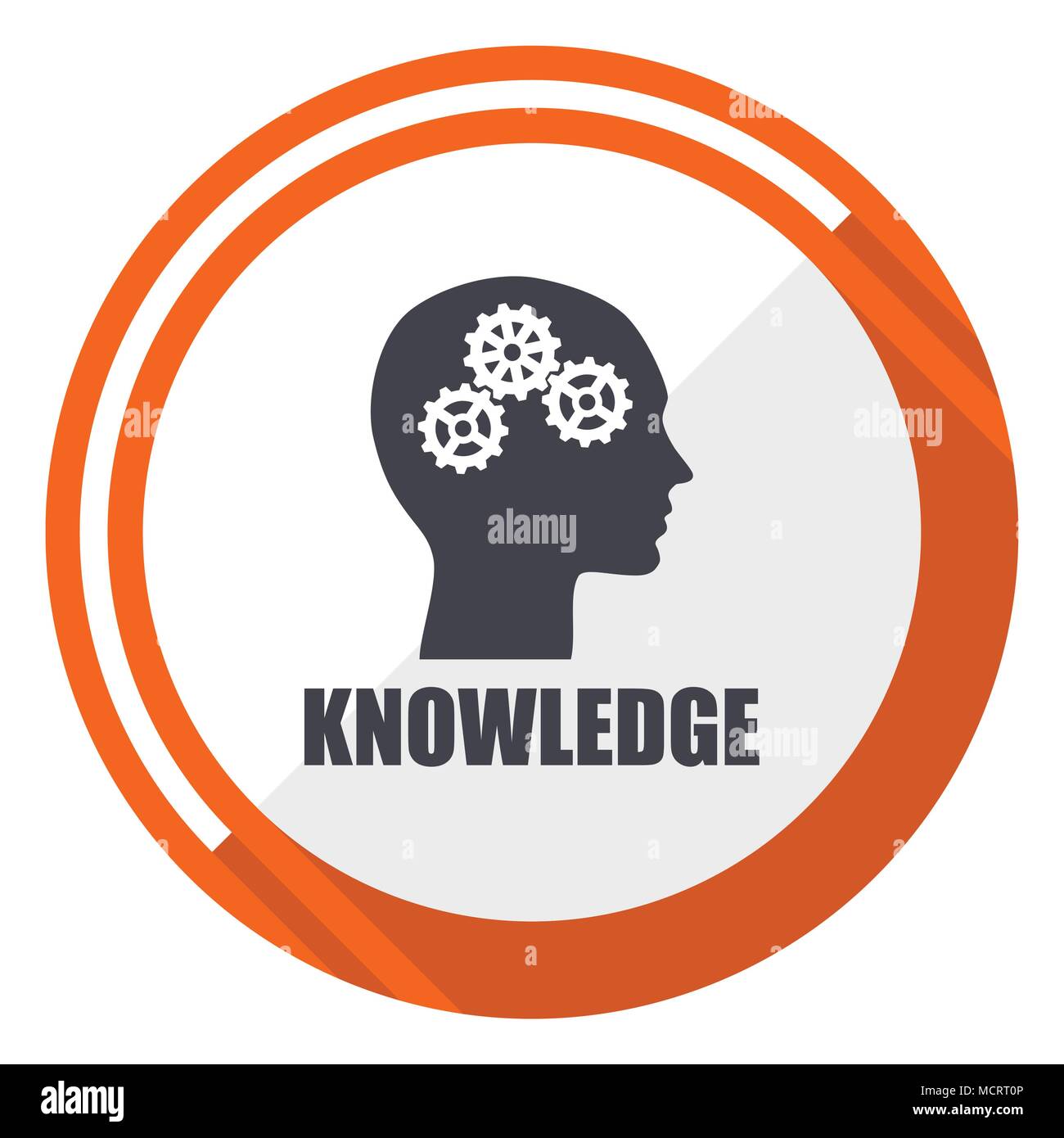 Knowledge flat design orange round vector icon in eps 10 Stock Vector ... Knowledge flat design orange round vector icon in eps 10 Stock Vector ...