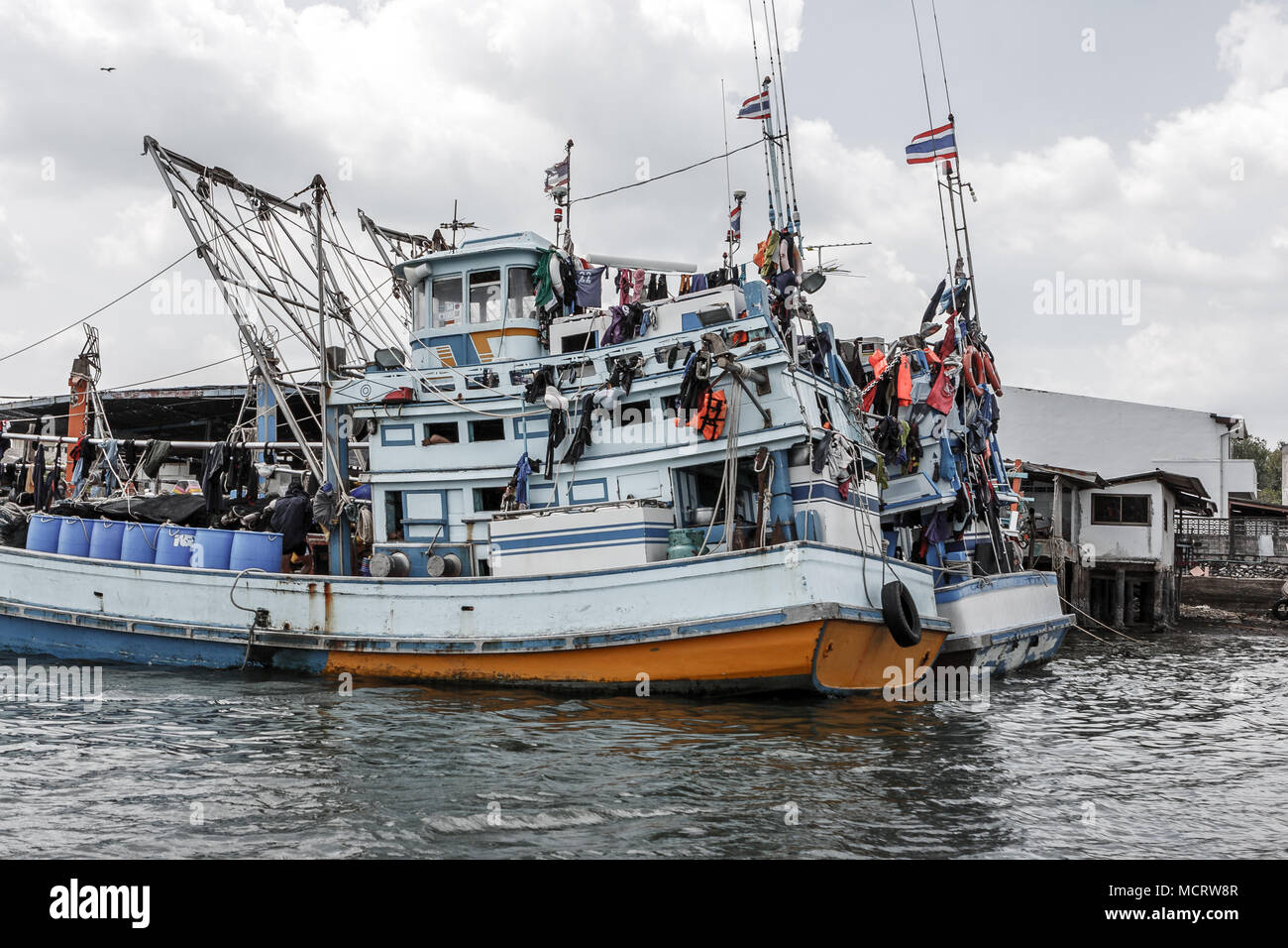 Harbored boat hi-res stock photography and images - Alamy