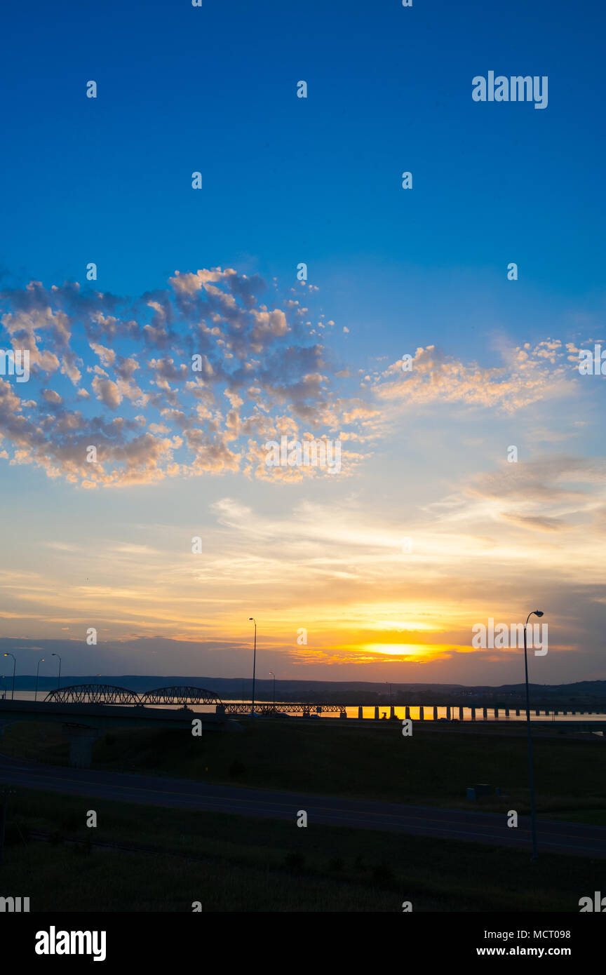 Landscape of the country side in America. America is a continent where ...