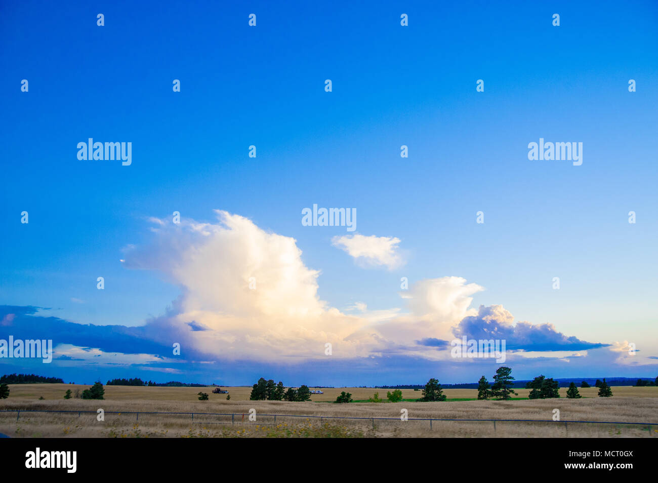 Landscape of the country side in America. America is a continent where ...