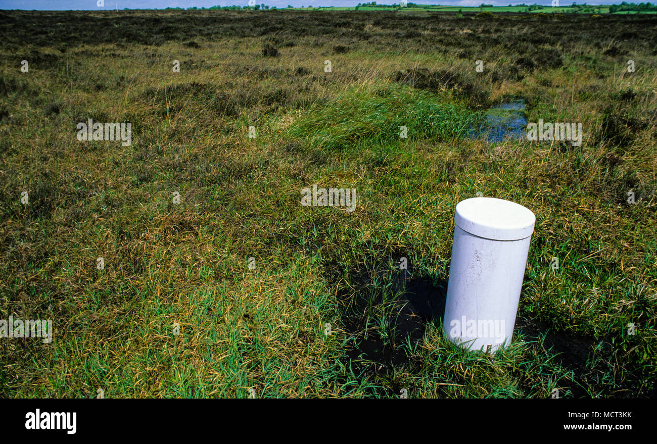 Water Level Monitor, Clara Bog, Irelands most important Raised Bog ...