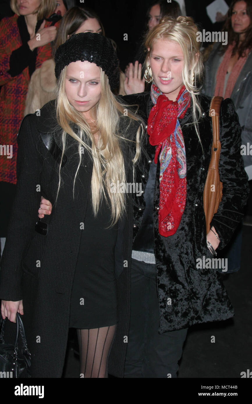 ALEXANDRA AND THEODORA RICHARDS 2006 Photo By John Barrett/PHOTOlink ...