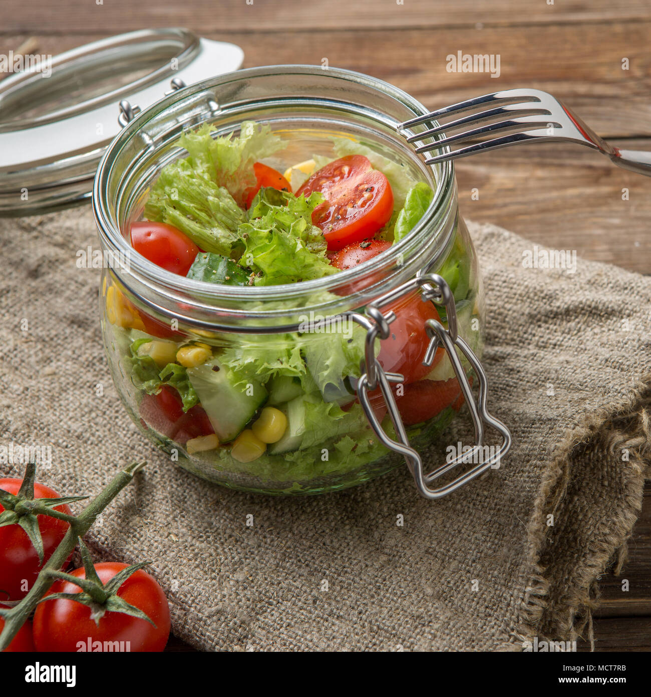 Corn salad pot hi-res stock photography and images - Alamy