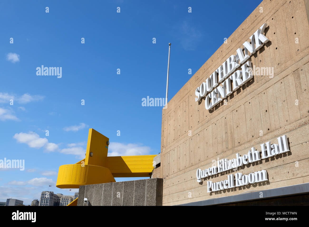 Entrance to Queen Elizabeth Hall and Purcell Room at Southbank Centre ...