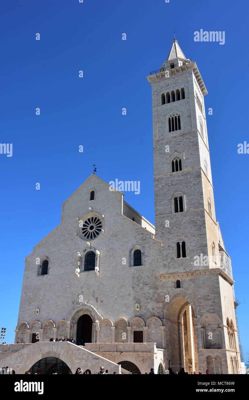 Italy, Puglia, Cathedral of Trani, a messenger monument of a UNESCO ...